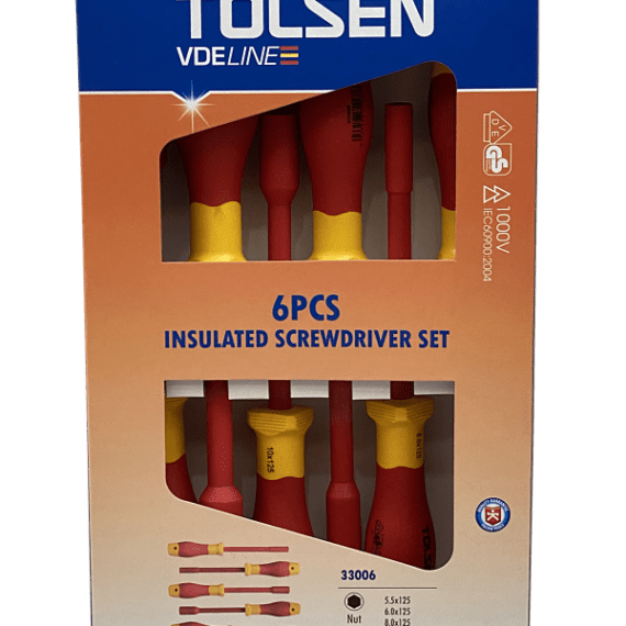 1000V Insulated Nut Driver Set 6 Piece - Electrical Factory Outlet