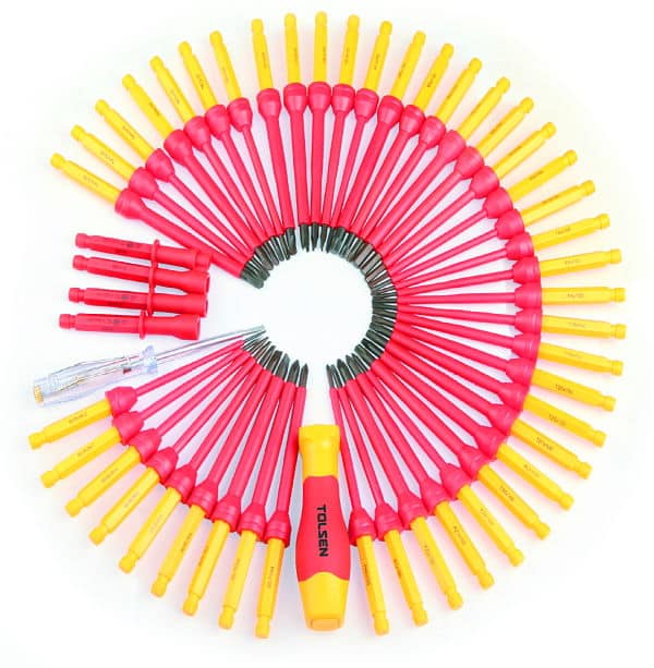1000V Interchangeable Screwdriver Set 50 Piece - Electrical Factory Outlet