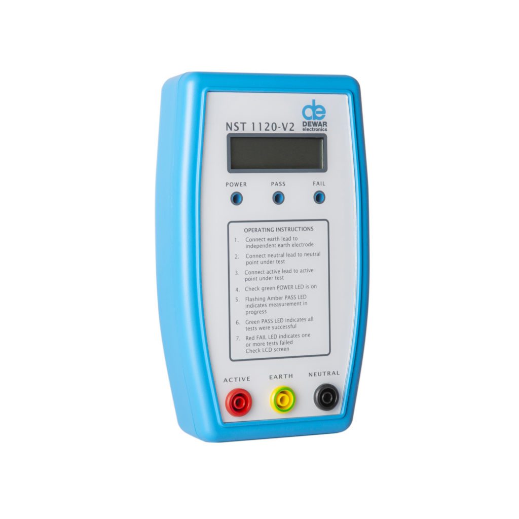 M1120-V2-B Bluetooth NST Neutral and supply tester - Electrical Factory ...