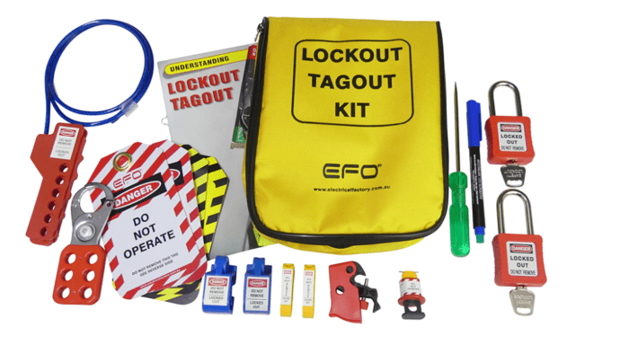 Contractors Lockout Tagout Kit - Electrical Factory Outlet