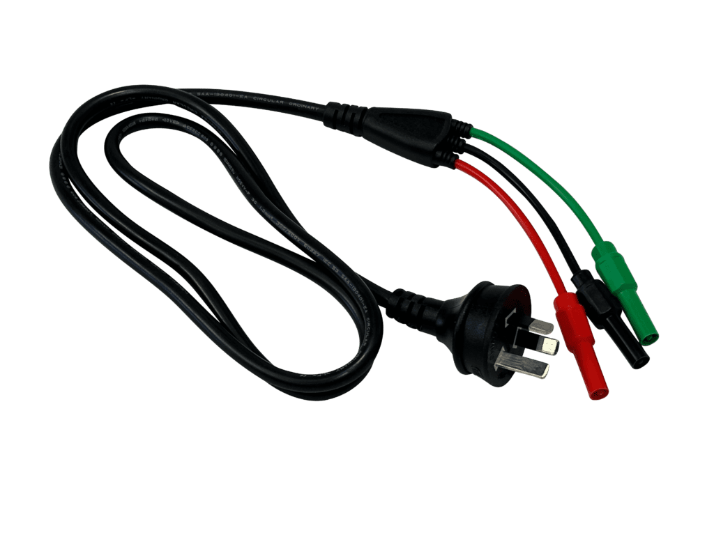 3 PIN Test lead set for GPOs - Electrical Factory Outlet