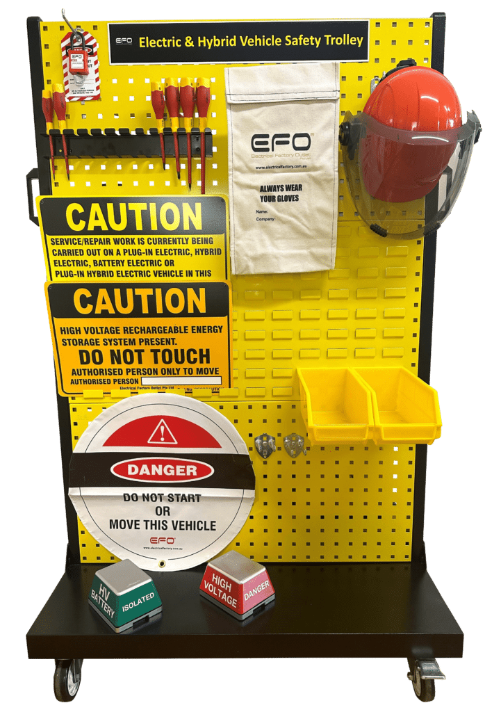 EV Vehicle Workshop Safety & Tool Trolly - Electrical Factory Outlet