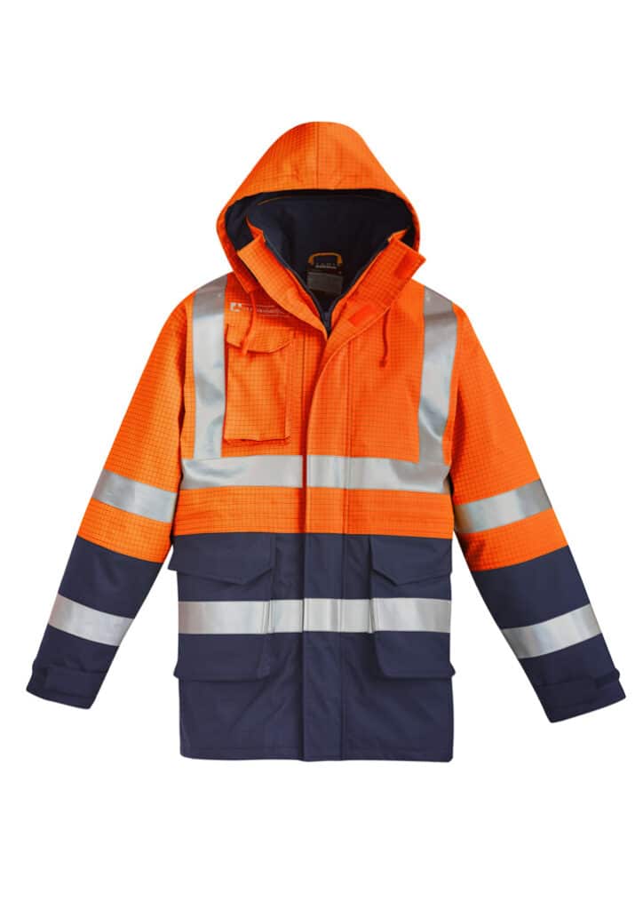 Arc Flash Antistatic Waterproof Jacket 16.8 Cal/cm2 - Electrical ...